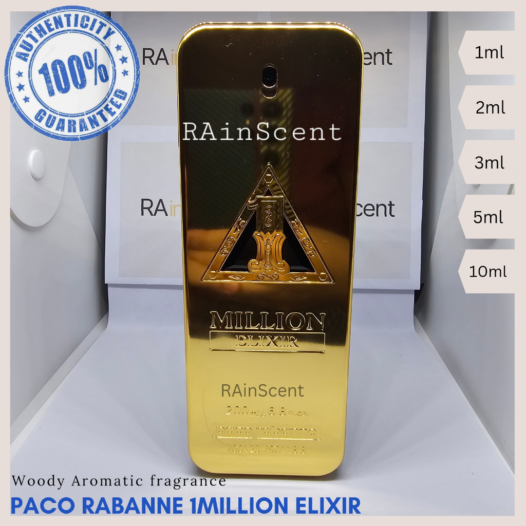 1 Million ELIXIR 1m ELIXIR DECANT[1ml / 2ml / 3ml/ 5ml / 10ml ...