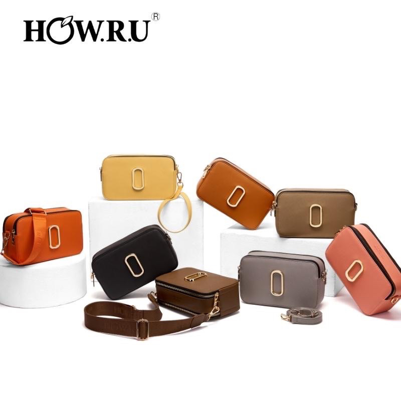 ORIGINAL HOWRU MJAY 2 ZIP CAMBAG ONE COLOR | Shopee Philippines