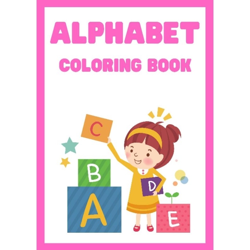 ALPHABET COLORING BOOKS FOR KIDS A4 SIZE | Shopee Philippines