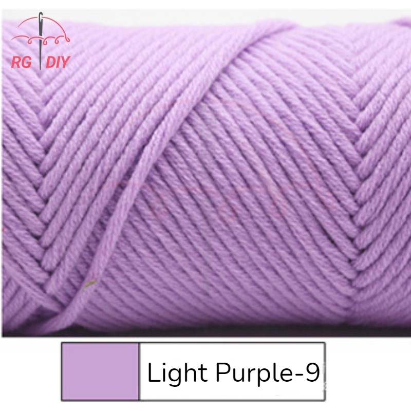 【80 colors IN STOCK】100g 8ply milk yarn Cotton Wool Thread for Knitting ...