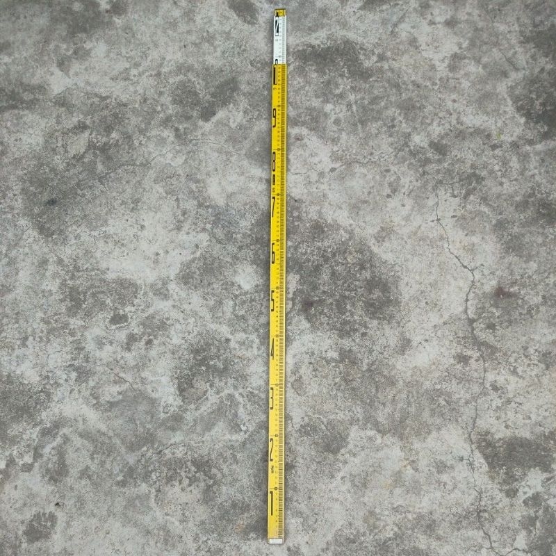 Measuring Staff 3 m 5-sections Aluminium Leveling Survey Staff For ...