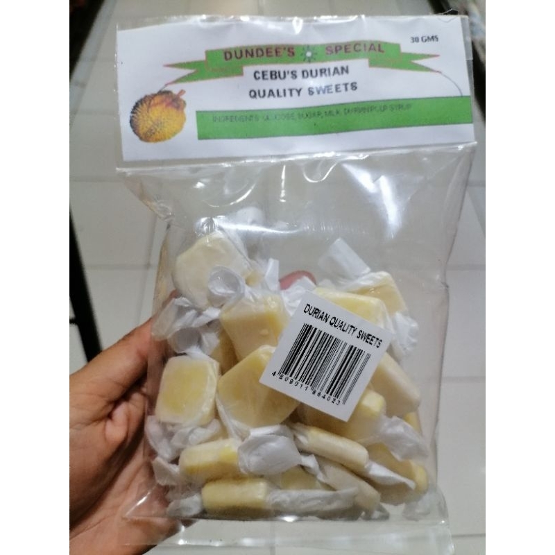 Cebu's Durian Dundees special quality sweets 30g | Shopee Philippines
