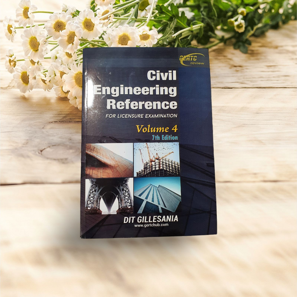 Civil Engineering Reference volume 4 7th edition By DIT Gillesania | Shopee Philippines