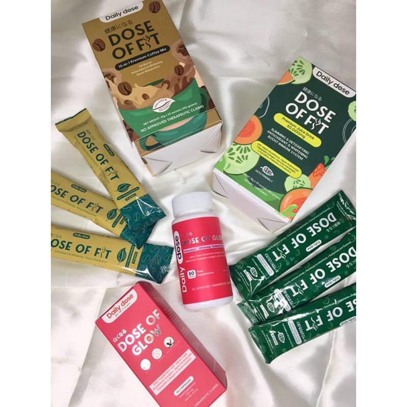 DAILY DOSE(DOSE OF GLOW/DOSE OF COFFEE/DOSE OF FIT JUICE) | Shopee ...