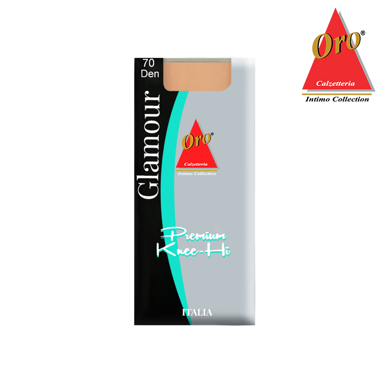 Oro Glamour Premium Knee-Hi Stockings 1 Pair 70 Den | Shopee Philippines