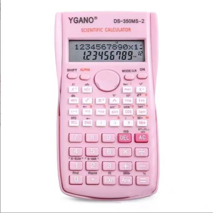 82MS-D Colorful Pastel Calculator School Desktop Calculator Pink ...