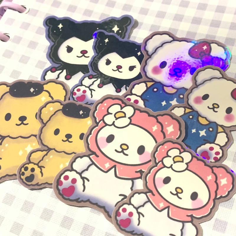 classy_archives | sanrio xx kaws stickers | Shopee Philippines