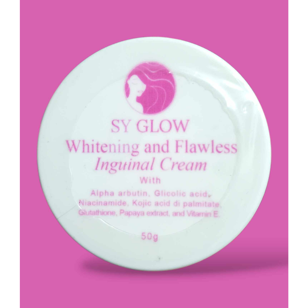 SY GLOW Whitening Beauty Inguinal Cream (Whitening and Flawless) 50g ...
