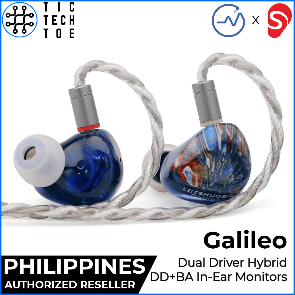 Letshuoer x Gizaudio Galileo Hybrid Dual Driver Balanced + Dynamic In ...