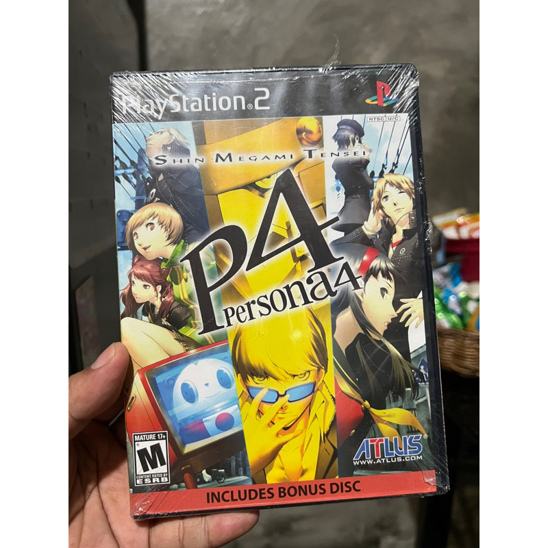 PS2 PERSONA 4 ( shin megami tensei ) SEALED | Shopee Philippines
