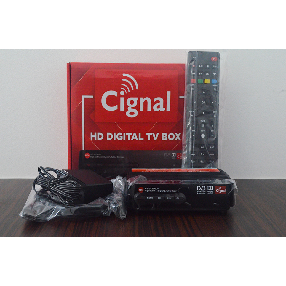 Cignal HD Prepaid Digital Box Receiver with 1 Month Load | Shopee ...