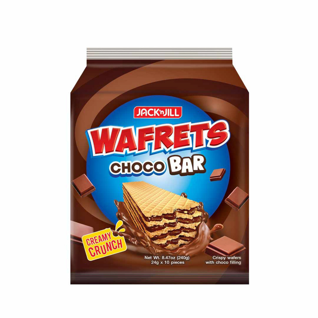 Wafrets Choco Bar (24g x 10) | Shopee Philippines