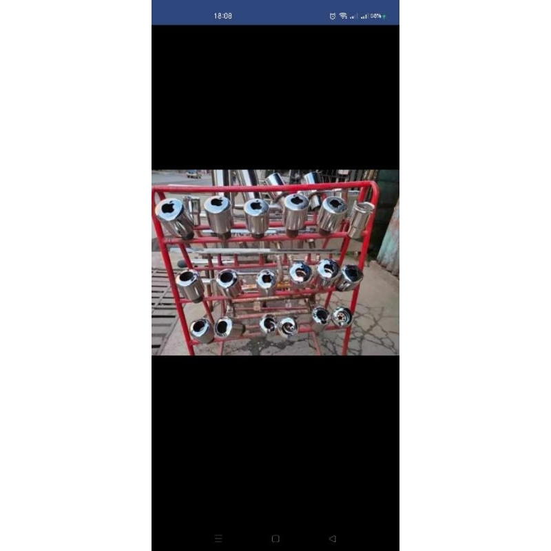 Jet Sound muffler tip, diesel round and apple design | Shopee Philippines