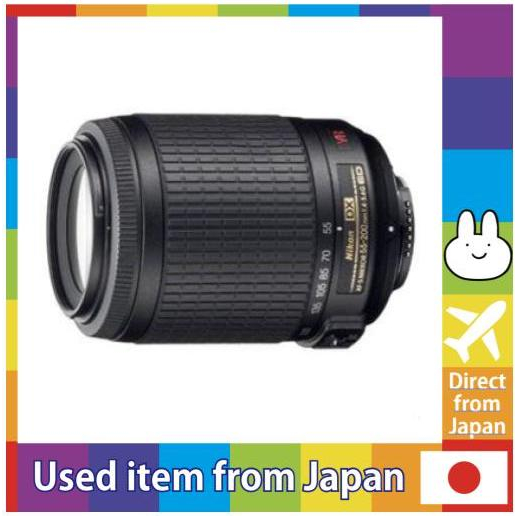 [Used in Japan] Nikon Telephoto Zoom AF-S DX VR Zoom Nikkor 55-200mm f/4-5.6G IF-ED Nikon DX ...