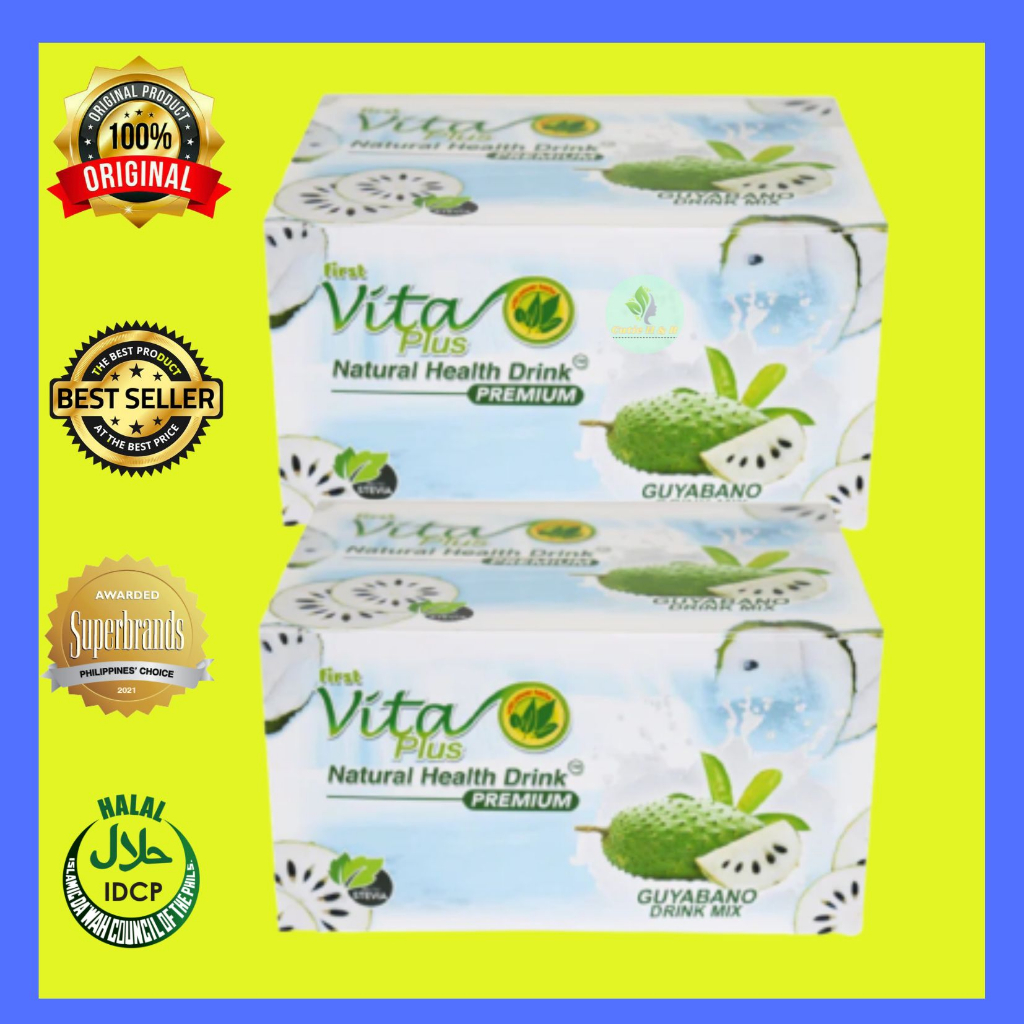 [TWIN PACK] ORIGINAL FIRST VITA PLUS GUYABANO FLAVOR NATURAL HEALTH DRINK | Shopee Philippines
