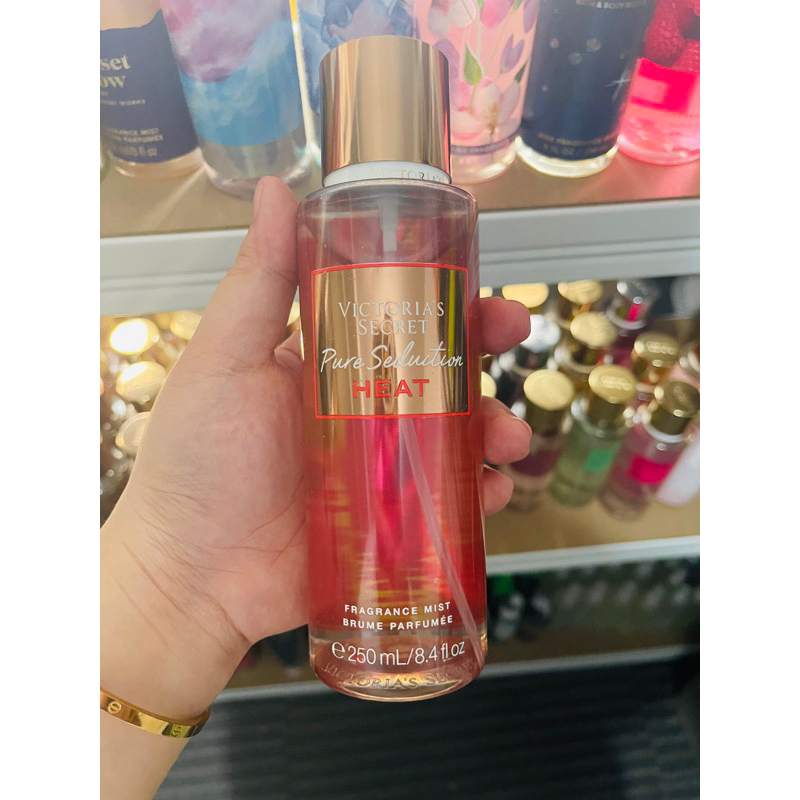 Victoria's Secret Pure Seduction Heat Fragrance Mist - 250ml | Shopee ...