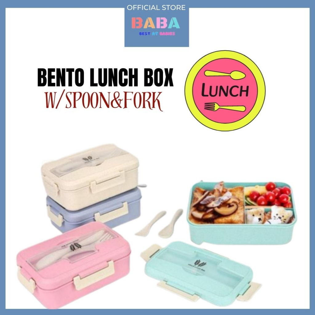 BABA BENTO LUNCH BOX FOR KIDS | Shopee Philippines