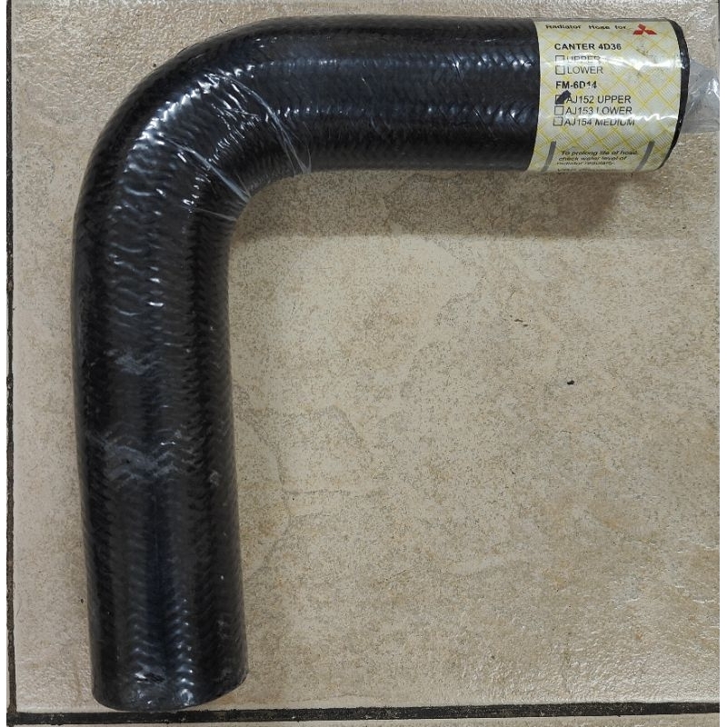 Radiator Hose Fuso 6D14 UPPER (CLOTH TYPE) | Shopee Philippines