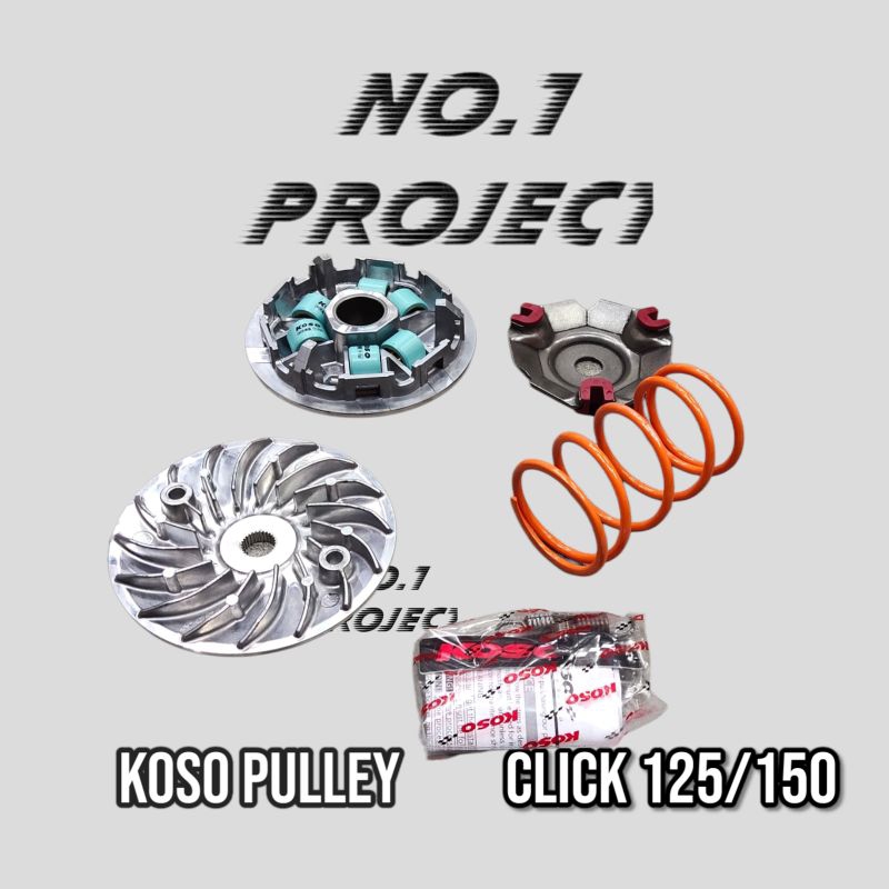Koso Pulley set Honda Click 125i 150i | Shopee Philippines