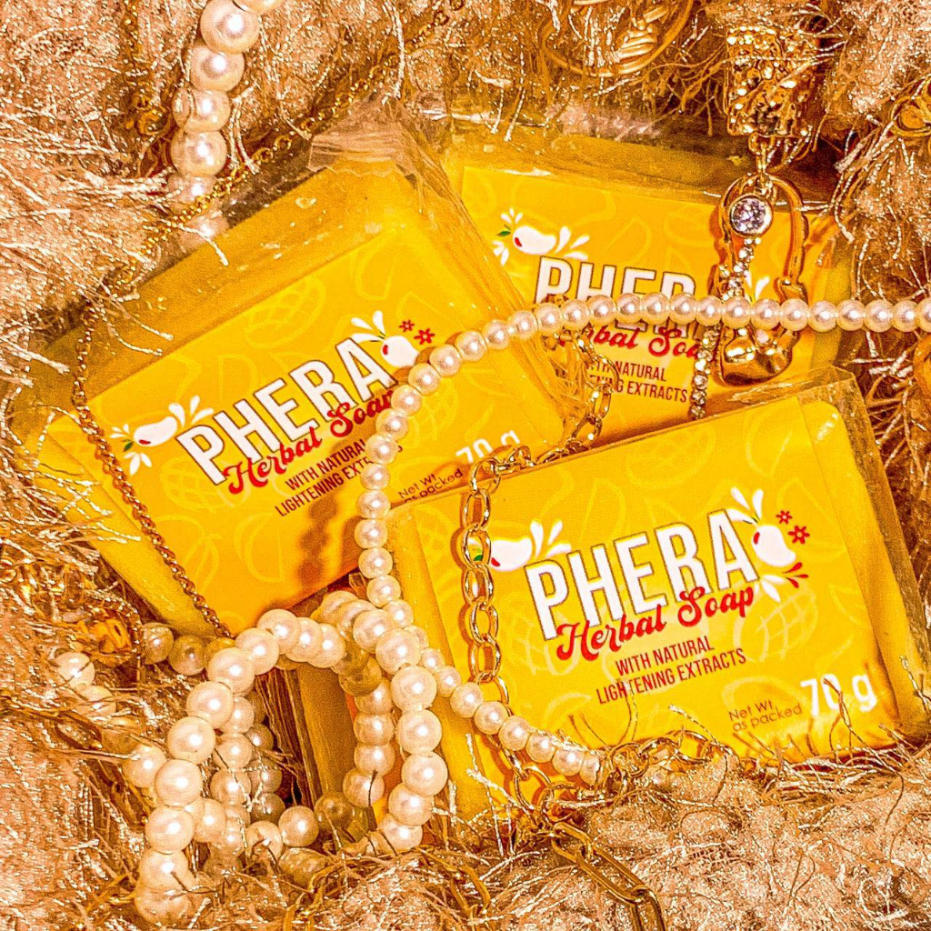 MIXTRUE BEAUTY Phera Herbal Whitening Soap 3-PC BUNDLE | Shopee Philippines