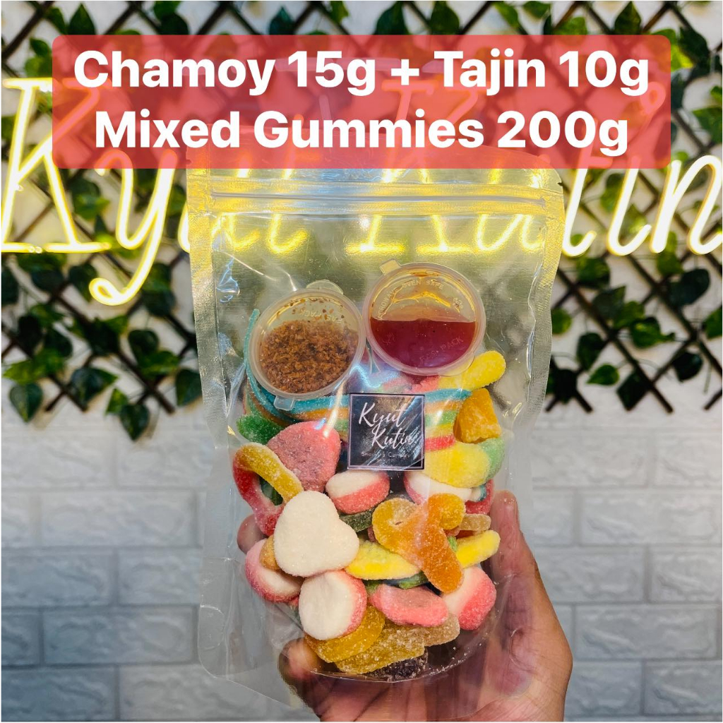 KYUT KUTIN CHAMOY, TAJIN AND GUMMIES | Shopee Philippines