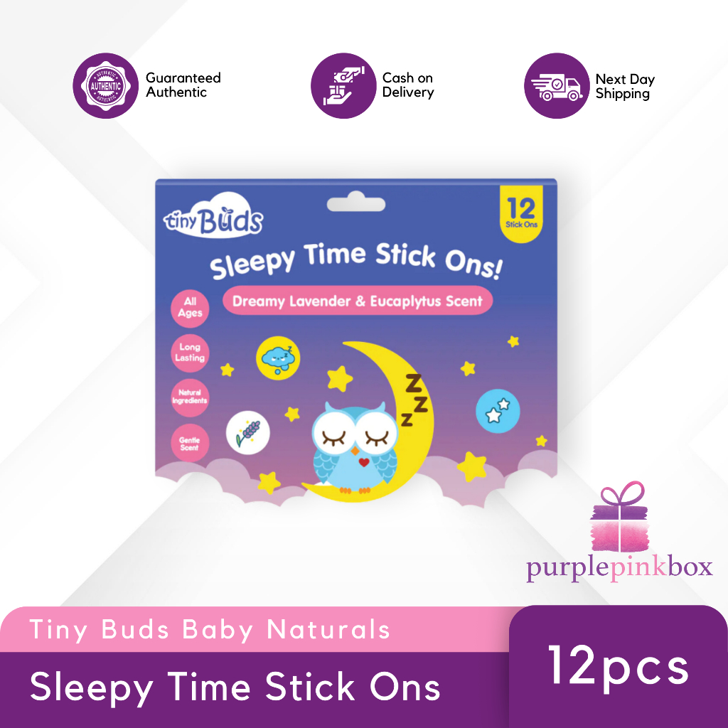 Tiny Buds Sleepy Time Stick Ons (12pcs) | Shopee Philippines