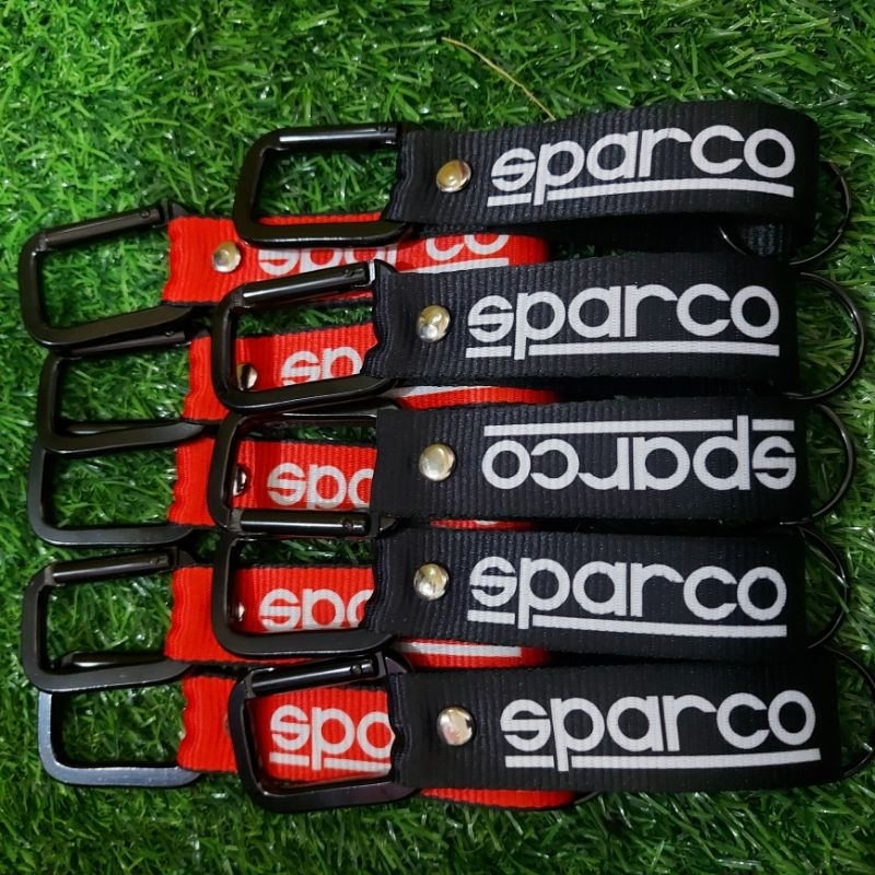 SPARCO Motorcycle Keychain Keyholder | SPARCO Key Holder | Carabiner ...