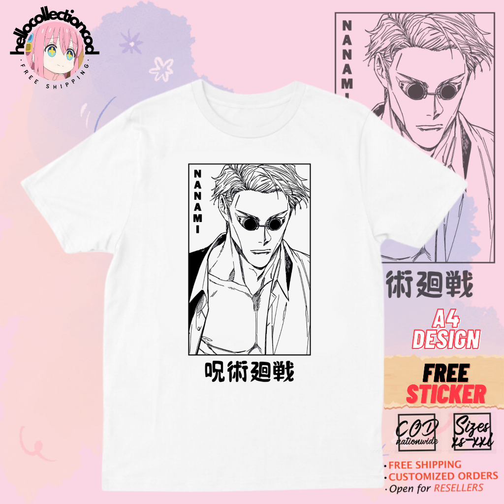 Jujutsu Kaisen Kento Nanami Cool Solo Japanese Anime Shirt ...