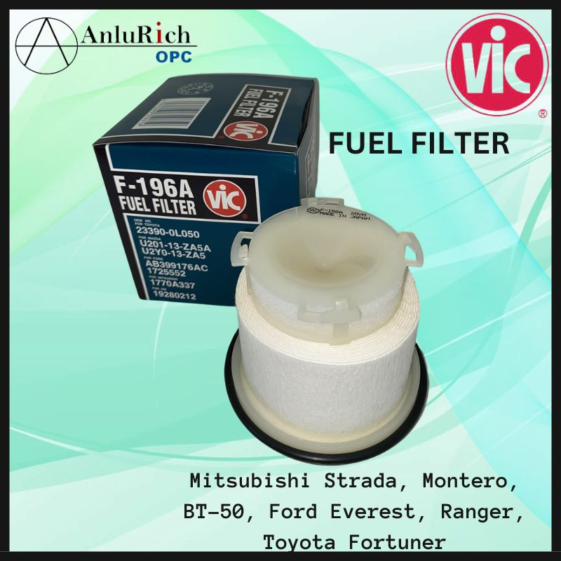 VIC Fuel Filter for Mitsubishi Strada, Montero, BT-50, Ford Everest ...