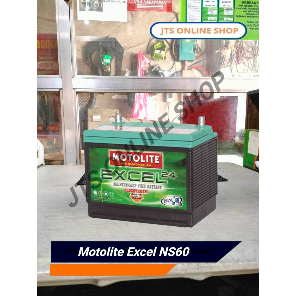 Motolite Excel NS40 / NS60 / 1SM / 2SM / 3SM | Shopee Philippines