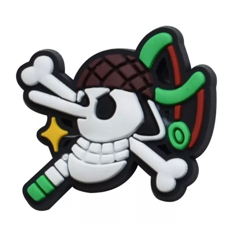 One piece Luffy Croc Shoe CHarms Pins Jibbitz for Crocs | Shopee ...