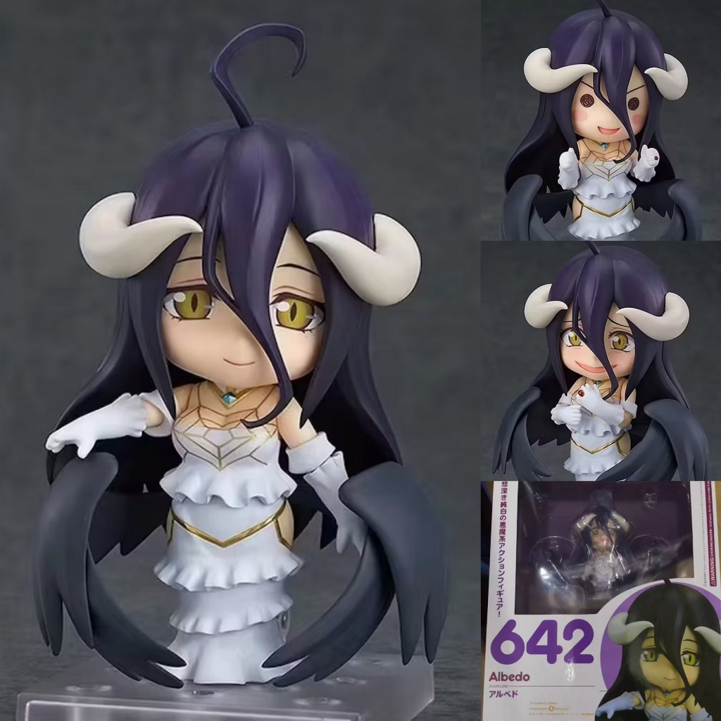 Nendoroid Dark Fantasy Overlord #631 Ainz Ooal Gown #642 Albedo ...