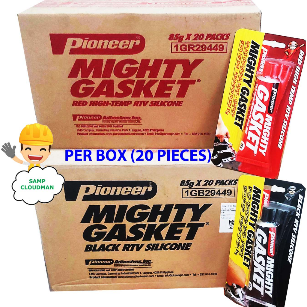 Wholesale Pioneer Mighty Gasket Red 85g Per Box Hi-Temp High Heat ...