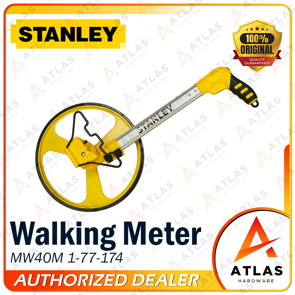 STANLEY Distance Counter Measuring Wheel 1-77-174 MW40M ORIGINAL ...