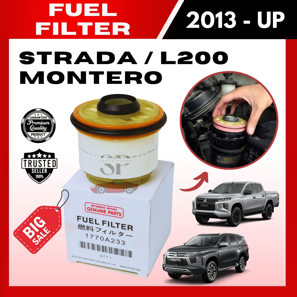 ON SALE! Fuel Filter for MITSUBISHI MONTERO / STRADA (2012-UP) / L200 ...