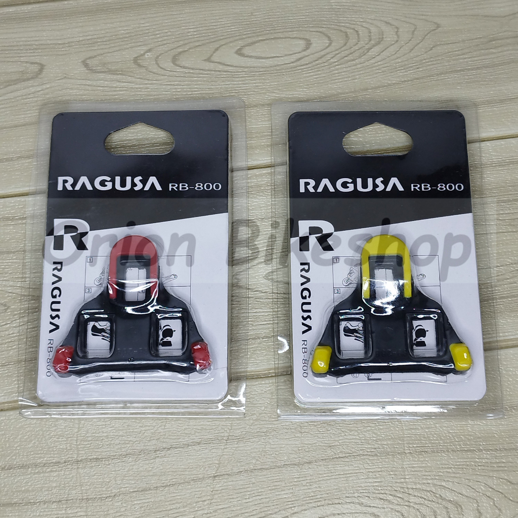 Ragusa RB800 Road Bike Clipless Pedal Attachment Cleat Float Cleats SPD ...