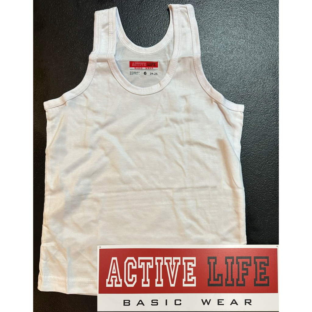 Active Life | White Sando for Kids (One Piece) | Shopee Philippines