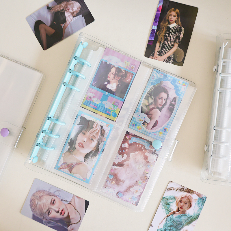 Ins style binder kpop collection album/DIY creative Polaroid photo ...