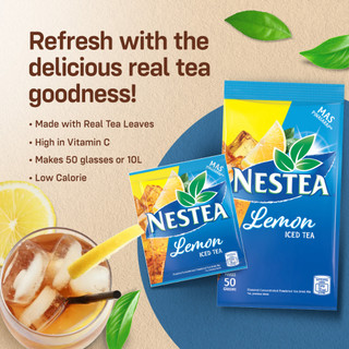 Nestea Apple Blend + Lemon Blend Iced Tea 20g Pack of 24 with FREE ...