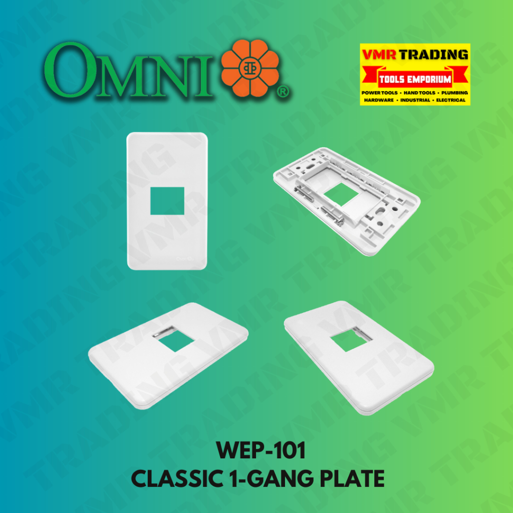 OMNI Classic 1-Gang Plate (VMR TRADING) | Shopee Philippines