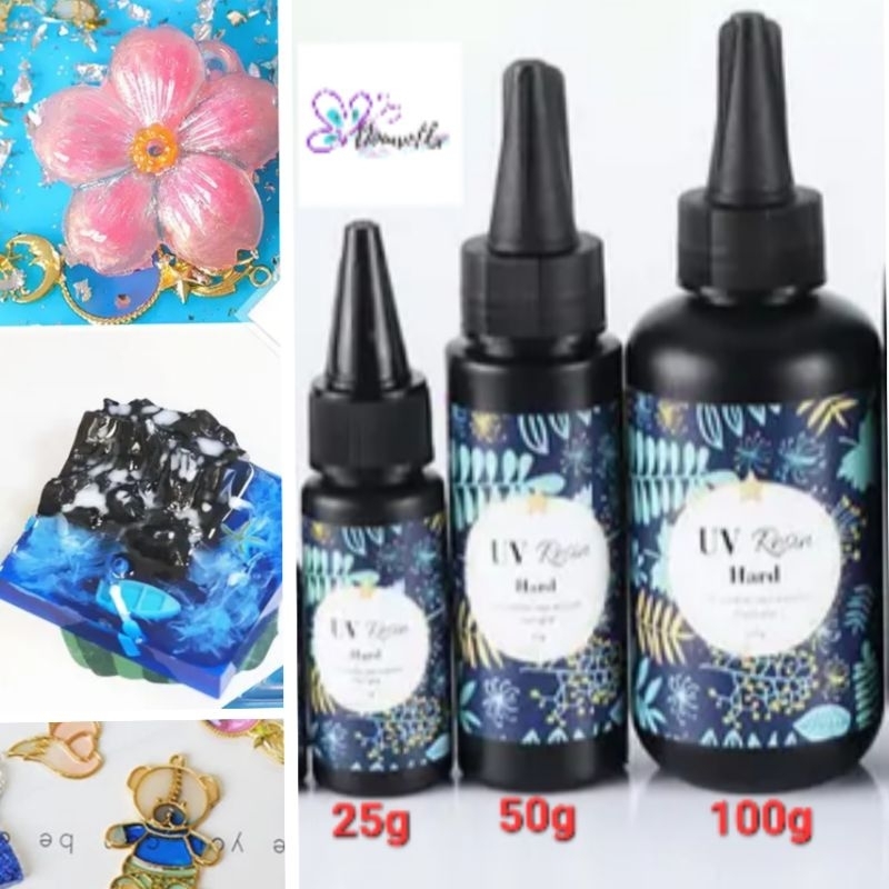UV Resin Quick Drying 25g / 50g / 100g | Shopee Philippines