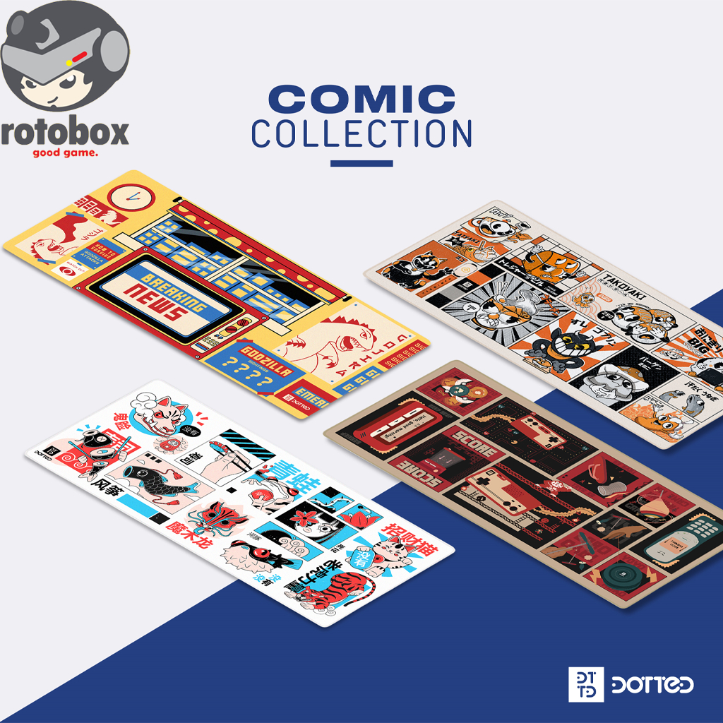 Dotted Comic Deskpad | Shopee Philippines