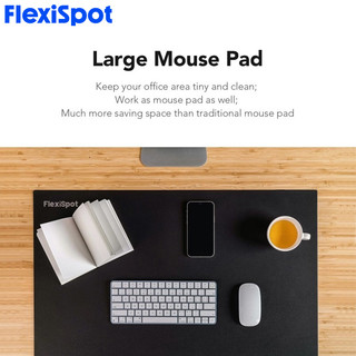 FlexiSpot MP1 Large Mouse Pad TPU Material with Non-Slip Design ...
