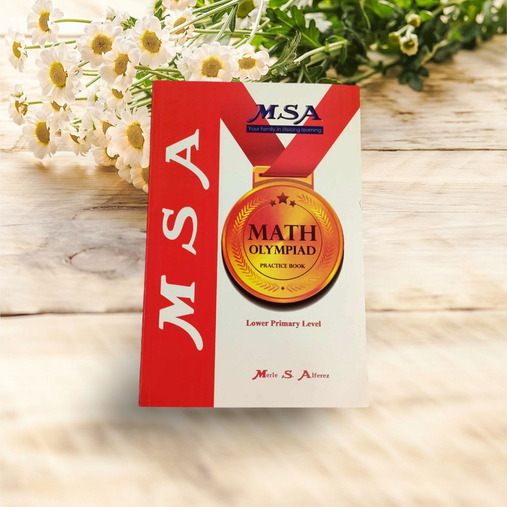 MSA MATH Olympaid Practice Book Lower Primary Level | Shopee Philippines