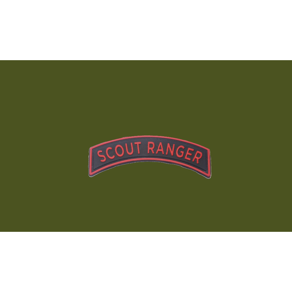PVC Rubber with Hook Velcro - Scout Ranger Arc | Shopee Philippines