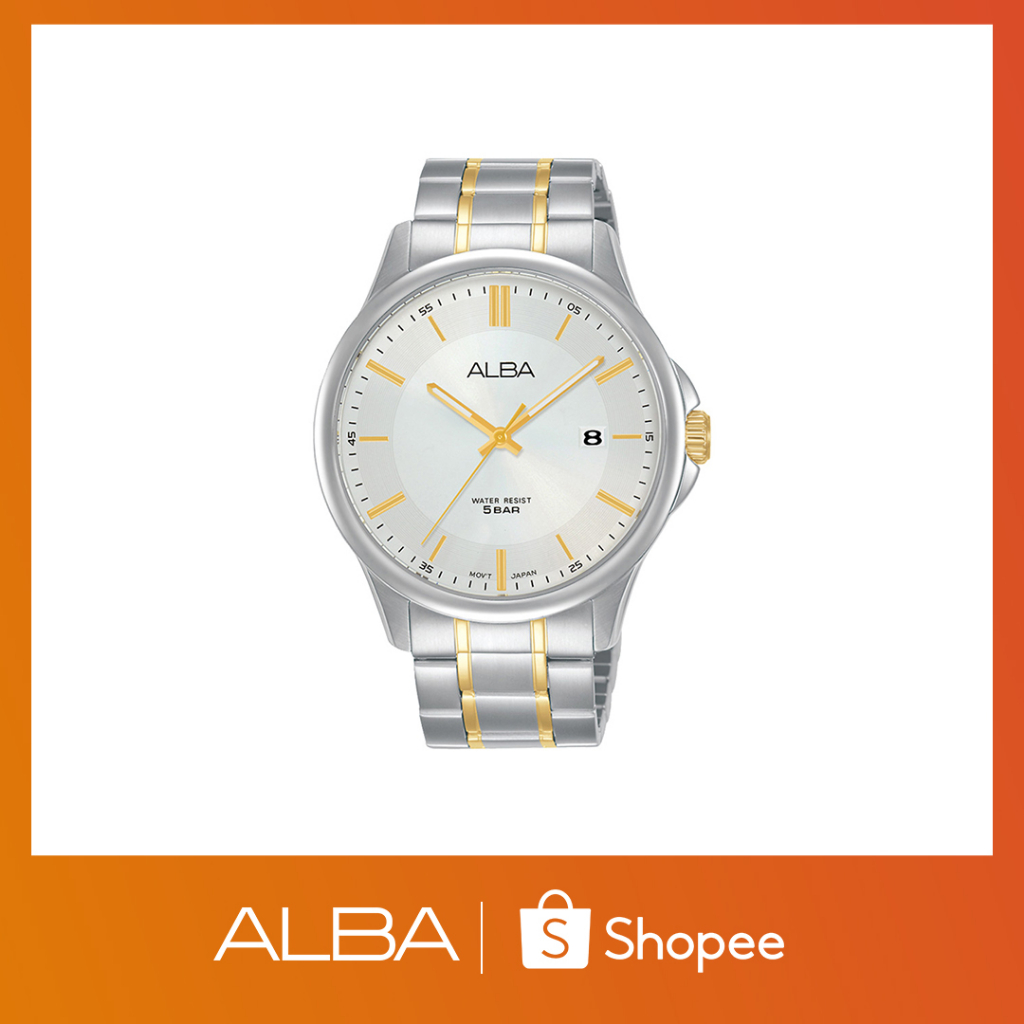 ALBA Philippines Silver Dial Two Toned Stainless Steel Dial AS9L35X1 ...