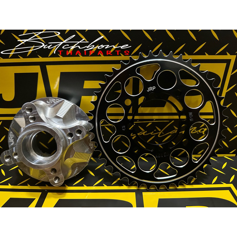 JRP PLUNGE HUB CNC RAIDER 150 ️WAVE & JRP ALLOY SPROCKET 43T | Shopee ...