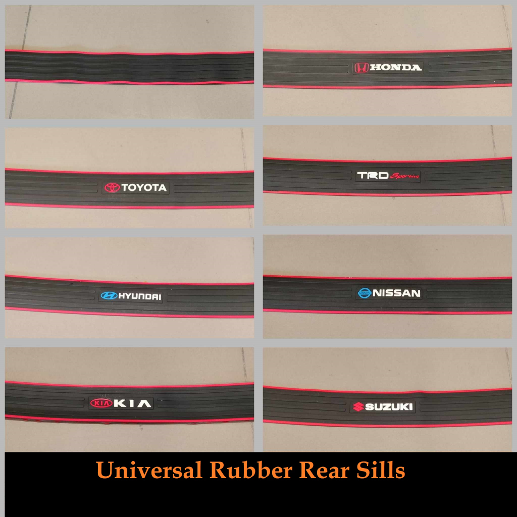Universal Rubber Rear Sills | Shopee Philippines