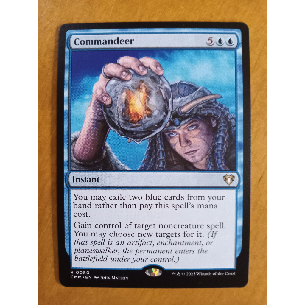 MTG Commandeer Rare Commander Masters Magic: the Gathering English ...