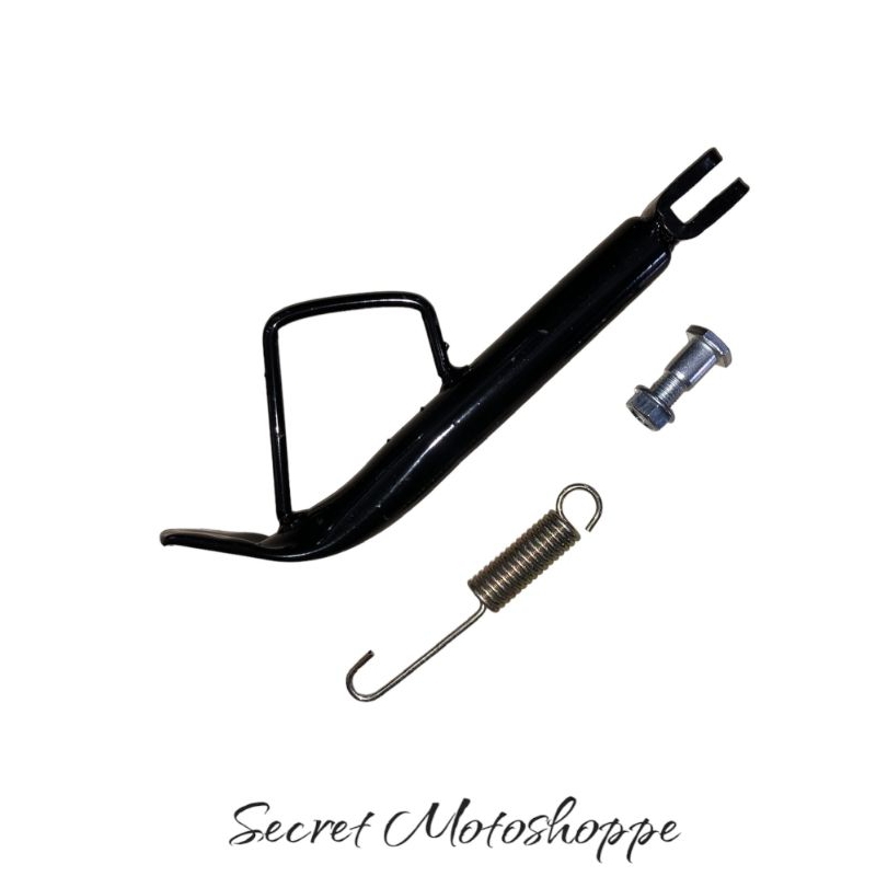 Side Stand XRM110/125/TMX155 with Bolt and Spring | Shopee Philippines